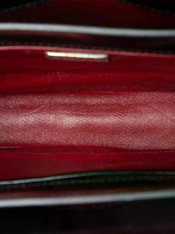 Prada Patent Leather Turnlock Satchel