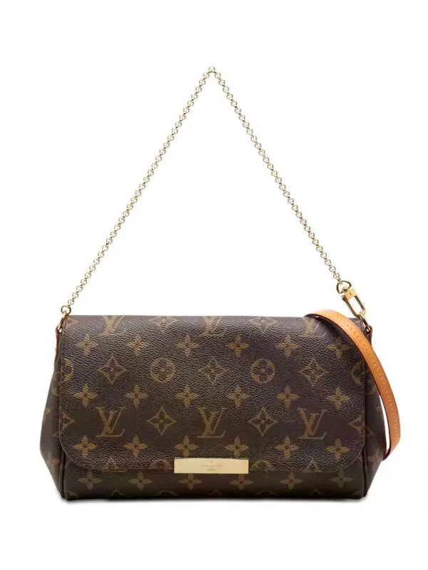 LOUIS VUITTON 2016 Monogram Favorite Mm Satchel - Brown