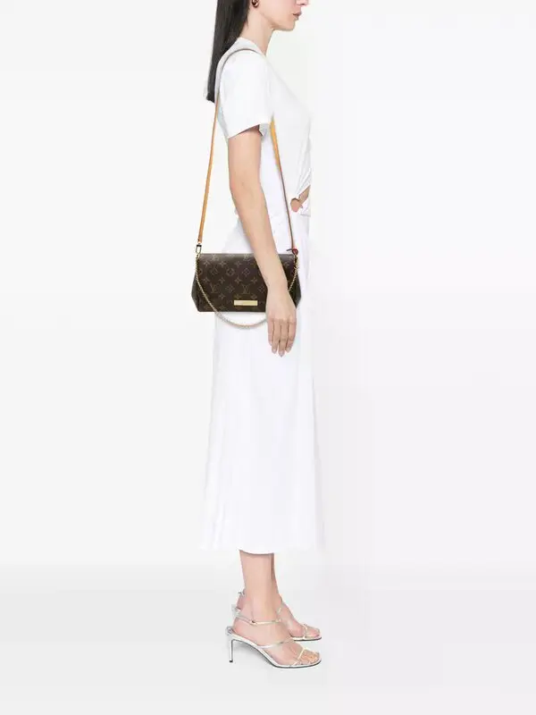 LOUIS VUITTON Monogram Favorite Mm Satchel