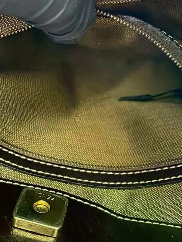 Fendi 20th Century Zucca Canvas Shoulder Bag