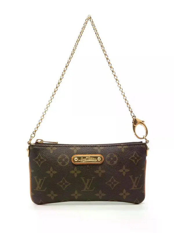 LOUIS VUITTON 2008 Monogram Pochette Milla Mm Shoulder Bag - Brown