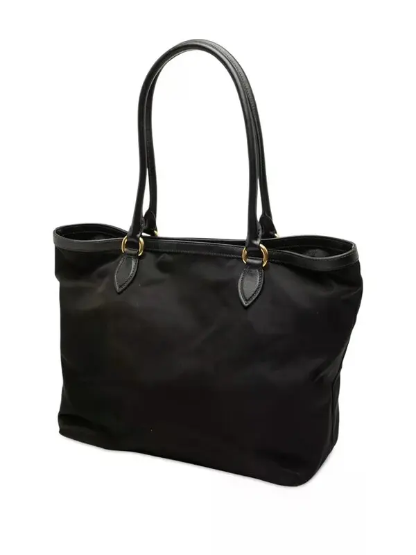 Prada 2000-2013 Tessuto Tote Bag - Black