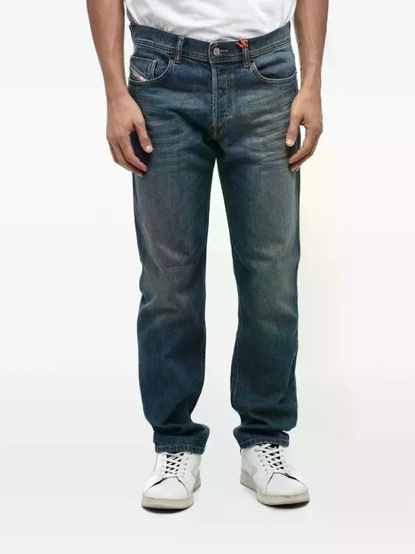 DIESEL® D-definitive Tapered Fit Jeans - Blue