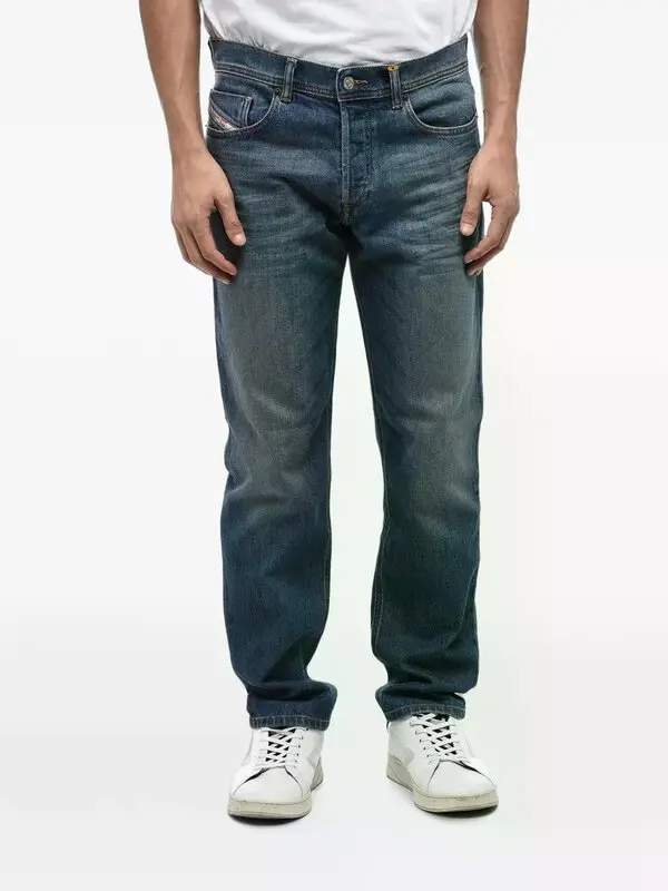 DIESEL® D-definitive Tapered Fit Jeans - Blue