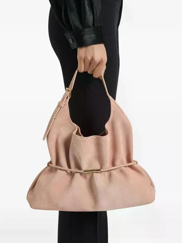Balmain Sphynx Medium Bag In Suede