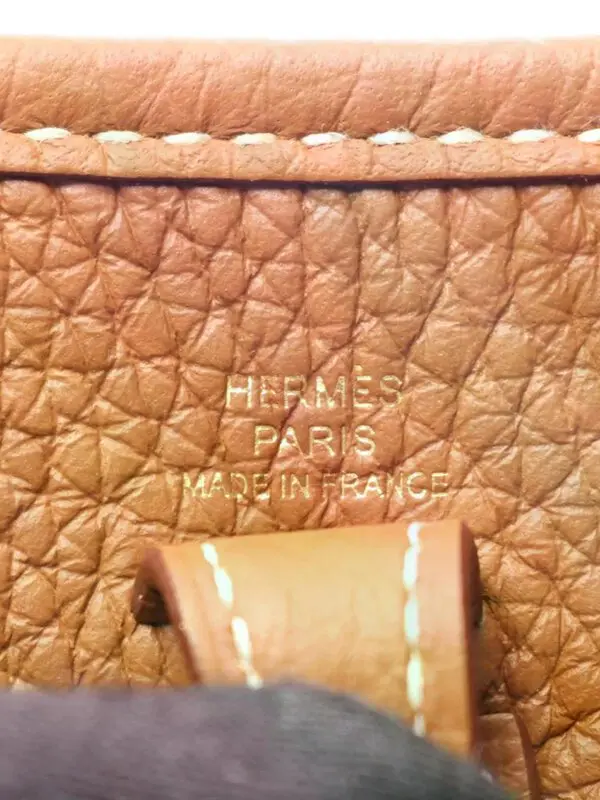 Hermès Clemence Evelyne Amazone Crossbody Bag - Brown