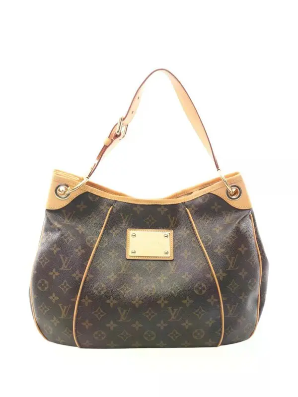 LOUIS VUITTON 2012 Monogram Galliera Pm Shoulder Bag - Brown