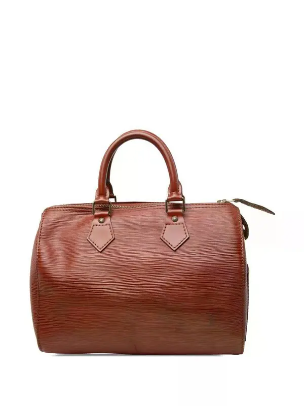 LOUIS VUITTON Epi Speedy 25 Boston Bag - Brown