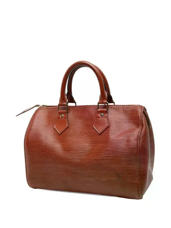 LOUIS VUITTON Epi Speedy 25 Boston Bag - Brown