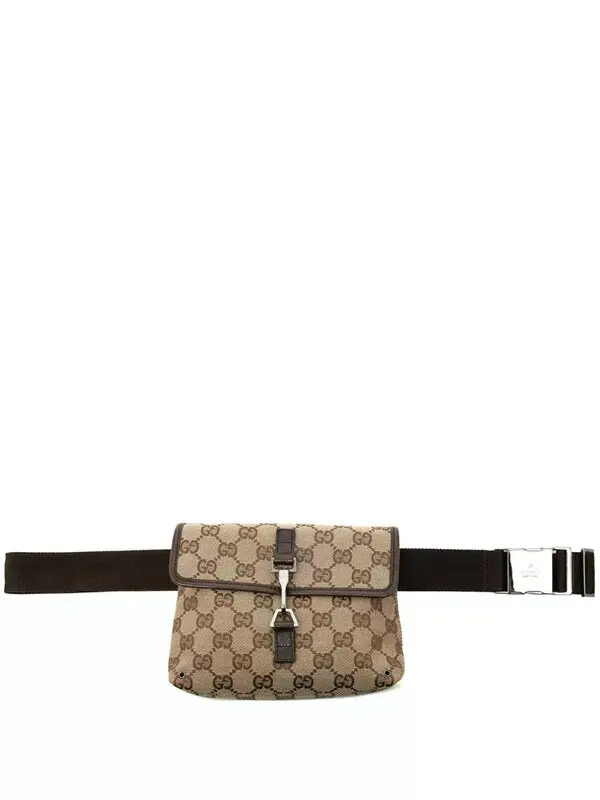 Gucci 2000-2015 Gg Canvas Jackie Belt Bag - Neutrals