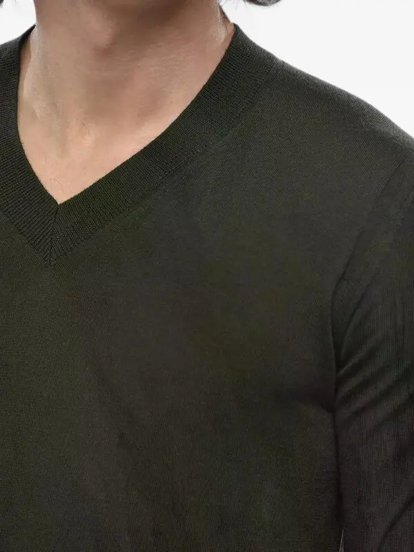 PAOLO PECORA V-neck Wool Sweater