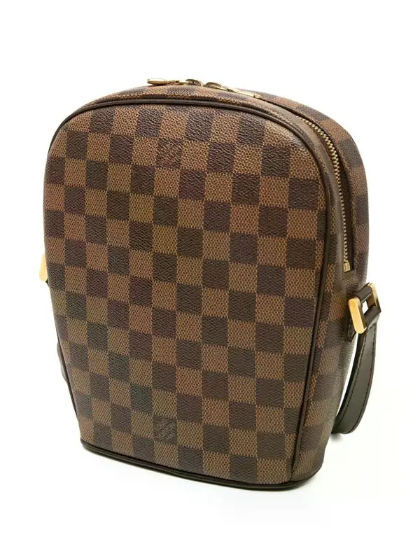LOUIS VUITTON Damier Ebene Ipanema Pm Crossbody Bag - Brown