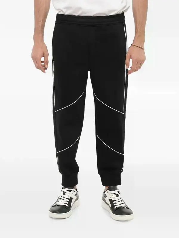 Neil Barrett Piping Track Pants - Black