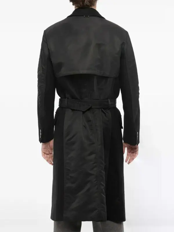 Neil Barrett Belted Hybrid Trench Coat