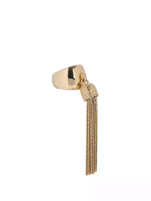 Balmain Brass Tassel Ring - Gold