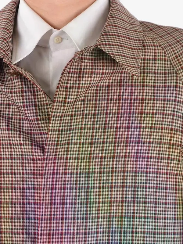 Corneliani Checked-pattern Single-breasted Coat