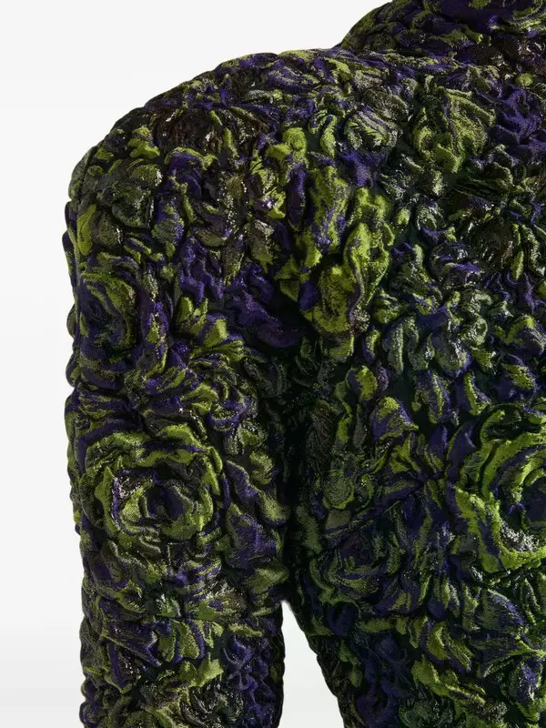 Balmain Cloqué Jacquard Dress