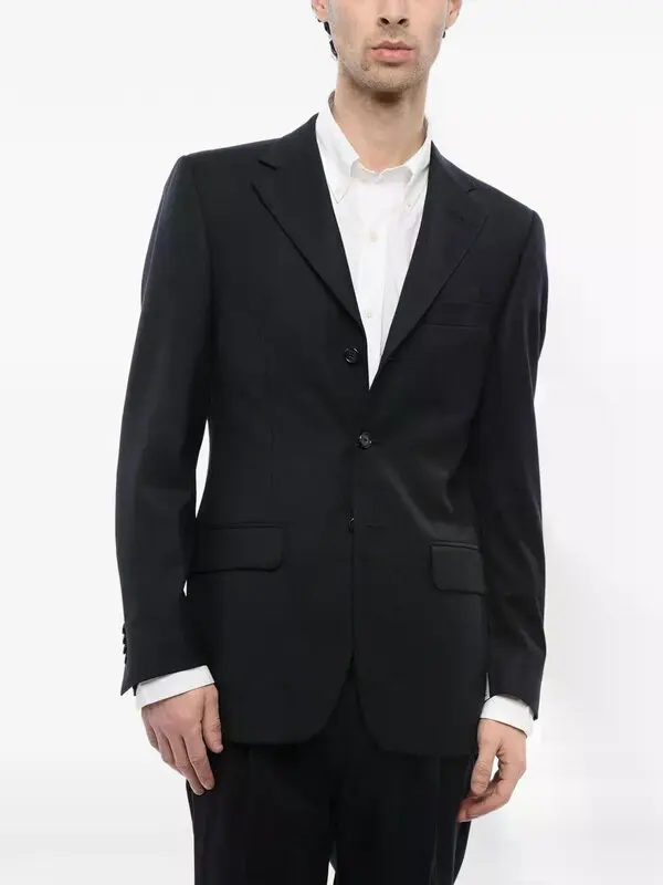 Corneliani Single-breasted Wool Blazer