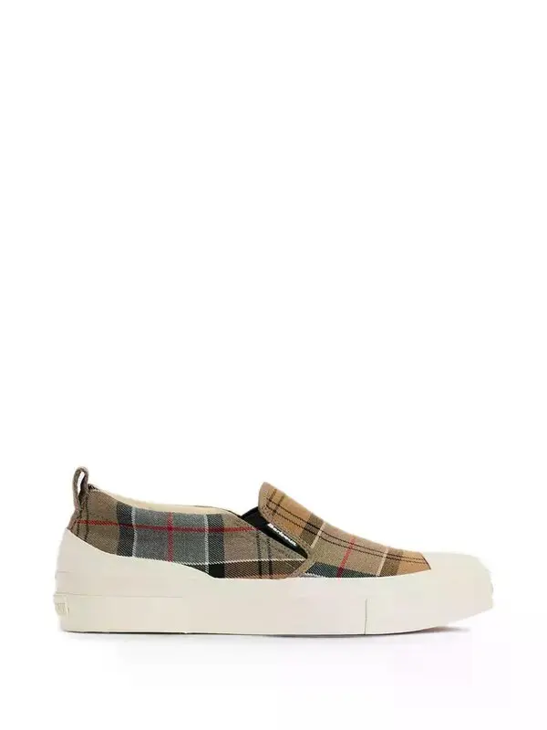 Barbour Cowan Slip-on Sneakers - Brown