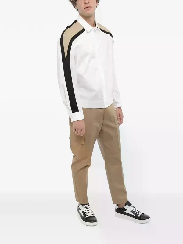 Neil Barrett Modernist Contrast-stripe Shirt