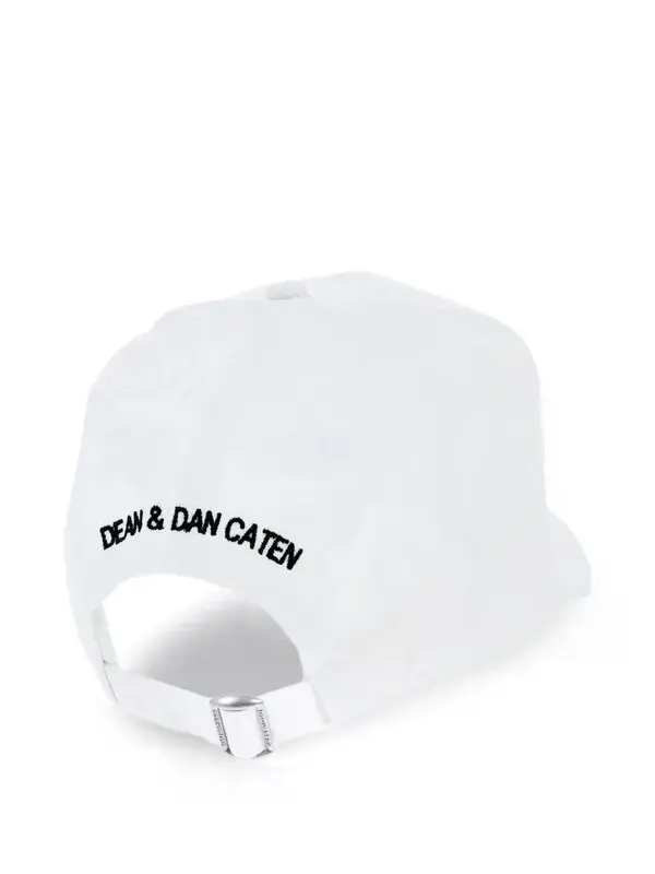Dsquared2 Icon Logo-embroidered Baseball Cap - White