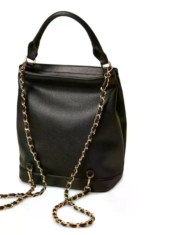 TWINSET Convertible Chain Strap Bucket Bag
