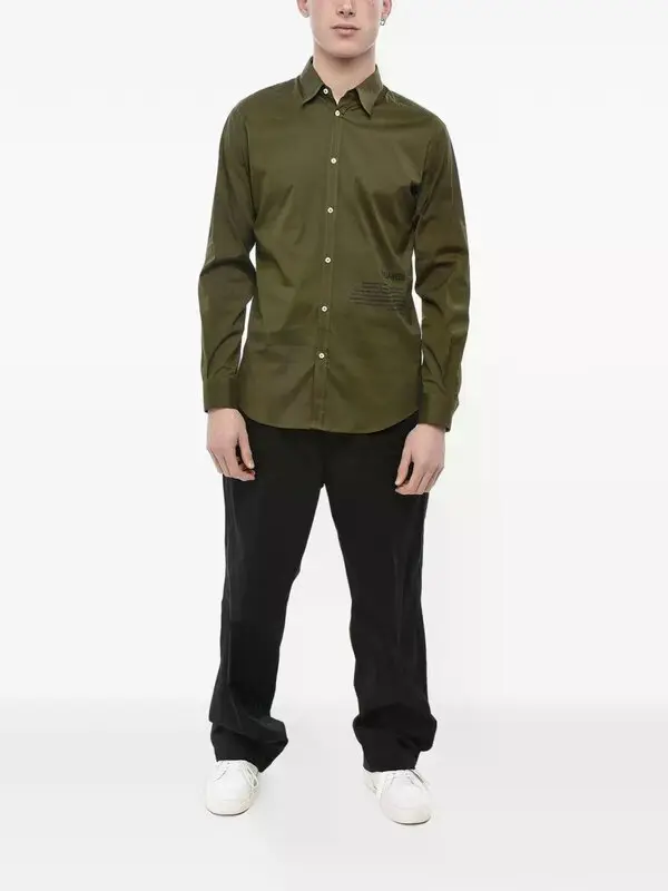 Dsquared2 Logo-print Long-sleeve Shirt