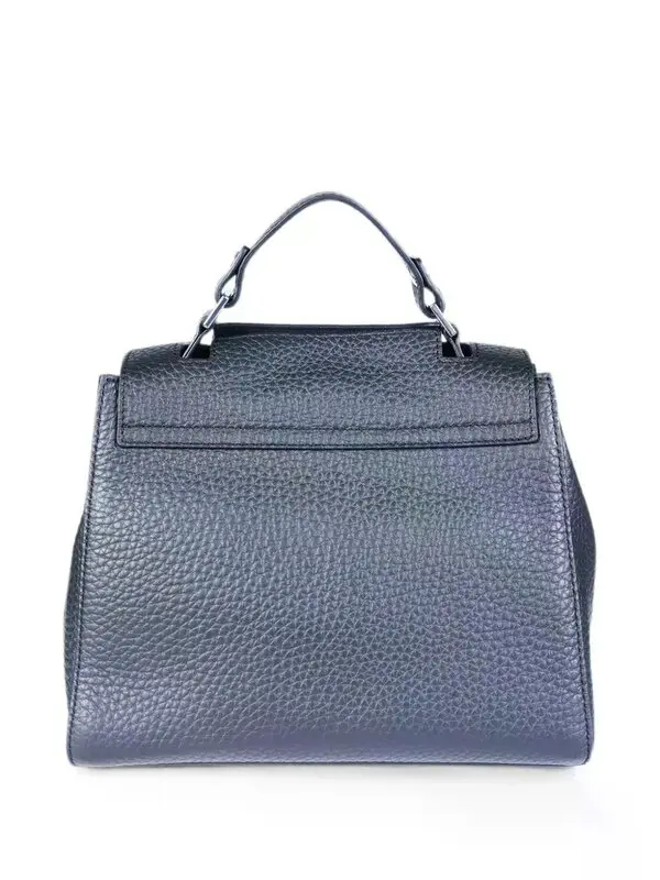 Orciani Sveva Soft Grained Leather Tote Bag