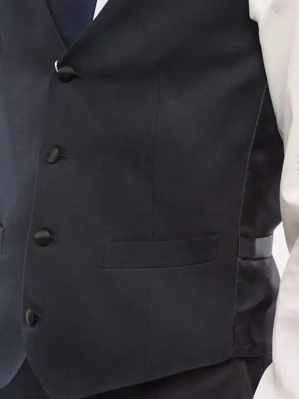 Corneliani Silk Four-button Waistcoat