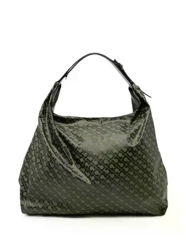 GHERARDINI Amazzonia Monogram-print Shoulder Bag - Green