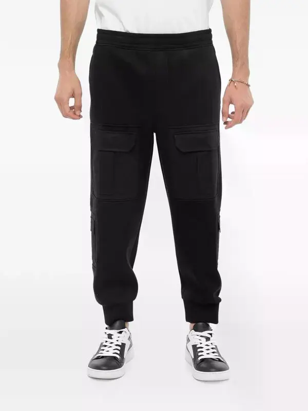 Neil Barrett Multiple-pocket Track Pants - Black