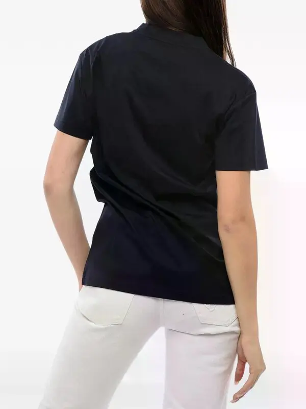 Viktor & Rolf Graphic-print Piercing Detail T-shirt