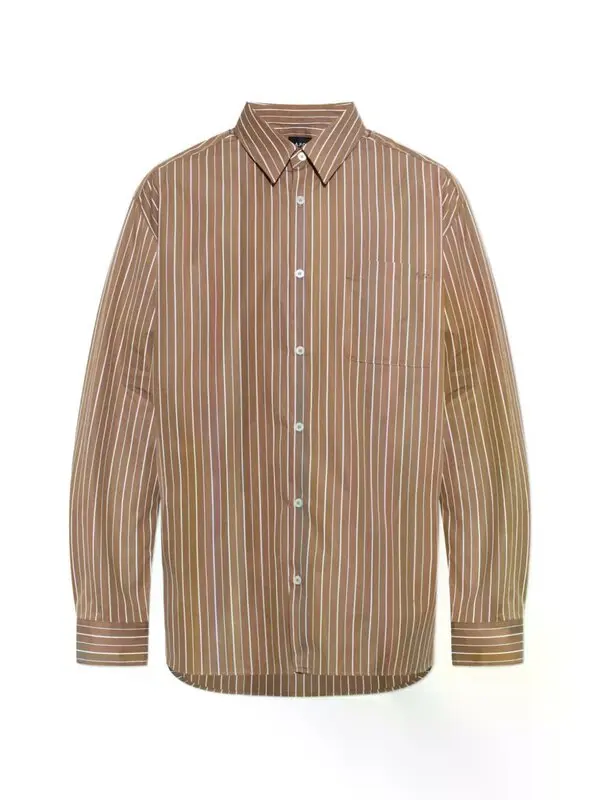 A.p.c. Malo Vertical-stripe Shirt