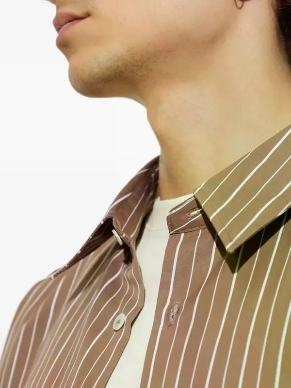 A.p.c. Malo Vertical-stripe Shirt