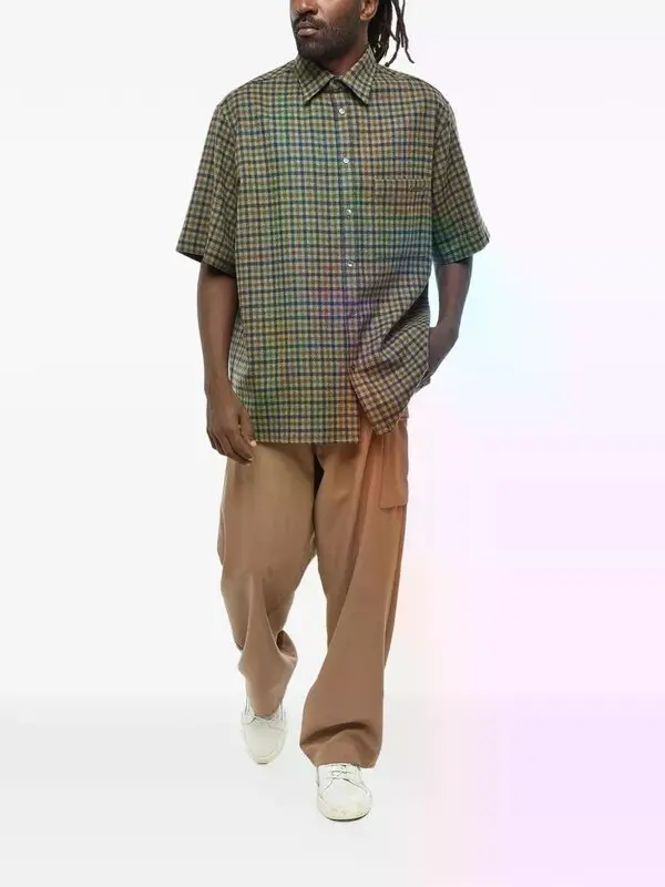 DARKPARK Checked Short-sleeve Shirt
