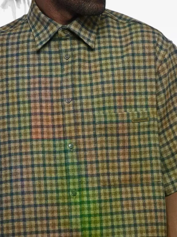 DARKPARK Checked Short-sleeve Shirt