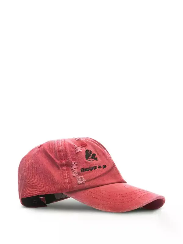 JUNGLES JUNGLES Distressed Embroidered Cap