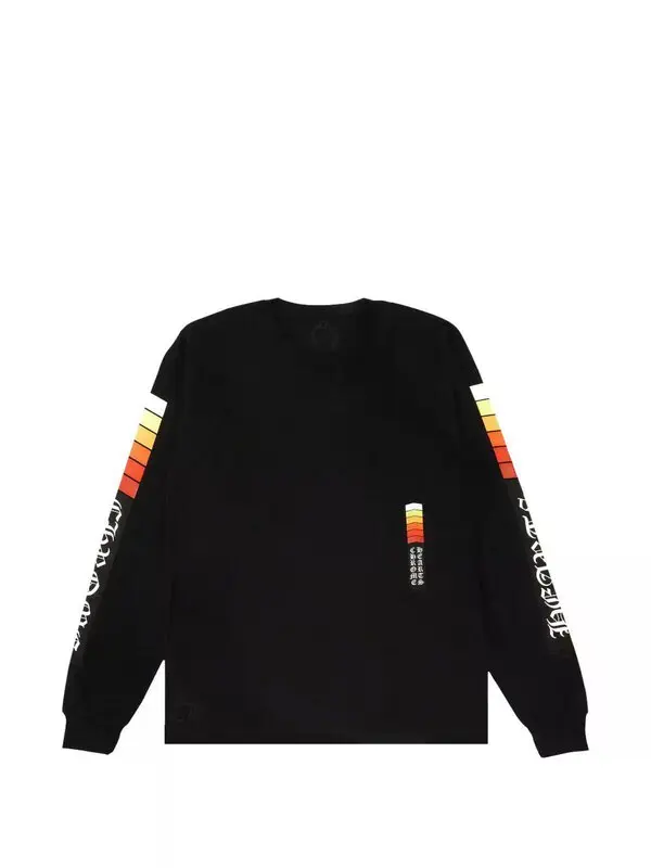 Chrome Hearts Logo-print Long-sleeve T-shirt - Black