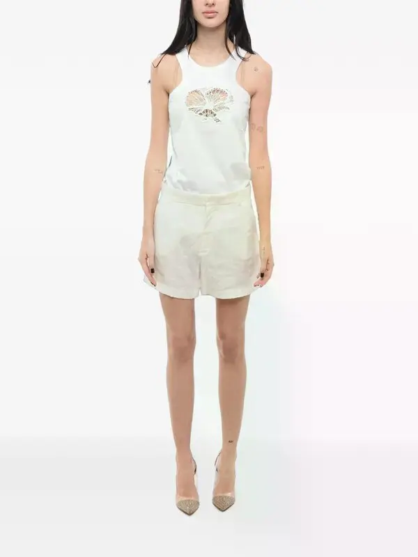 SUPER BLOND Belt-loop Shorts