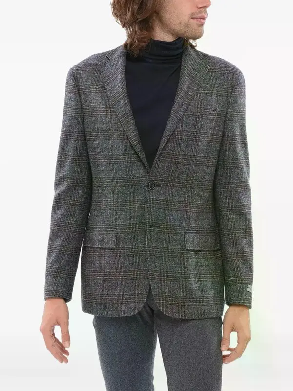 Corneliani Nino Danieli Checked Blazer