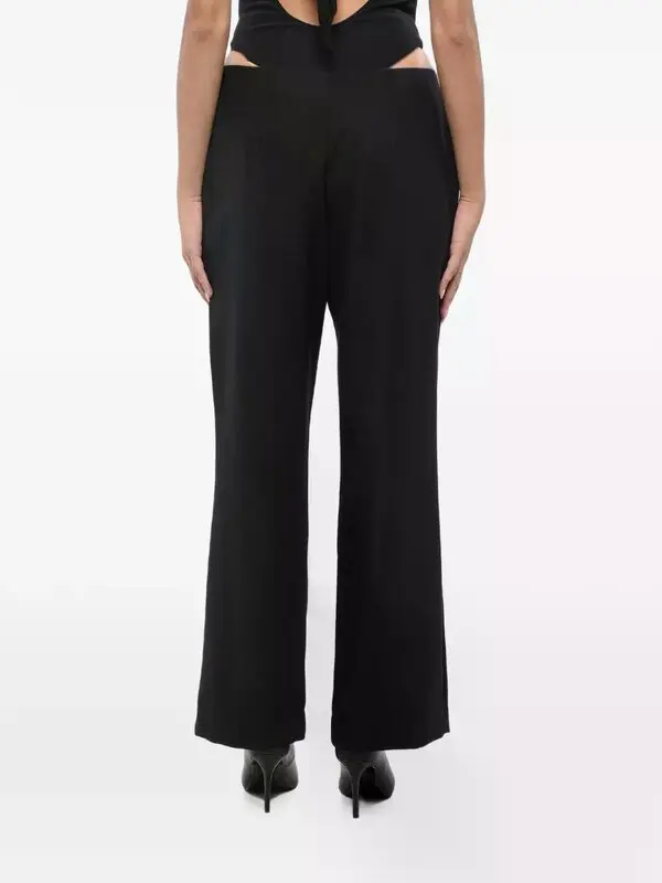 OBLÒ UNIQUE Flat-front Trousers
