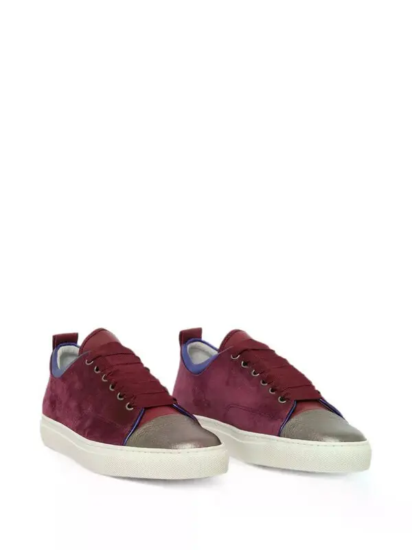 LANVIN Cap-toe Low-top Sneakers
