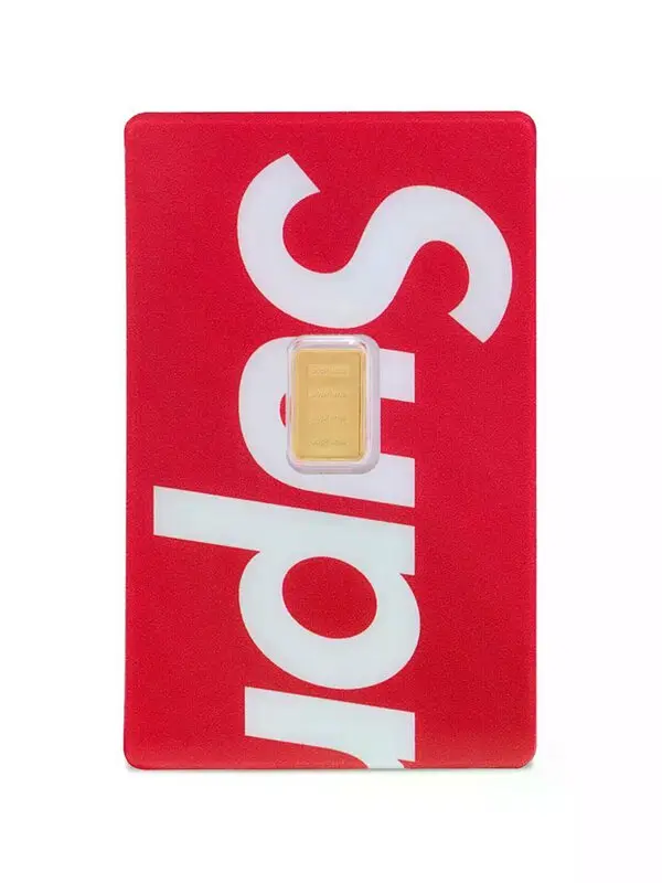 Supreme X Pamp Suisse 1g Bar - Gold
