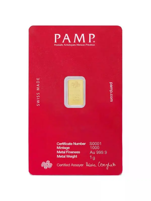 Supreme X Pamp Suisse 1g Bar