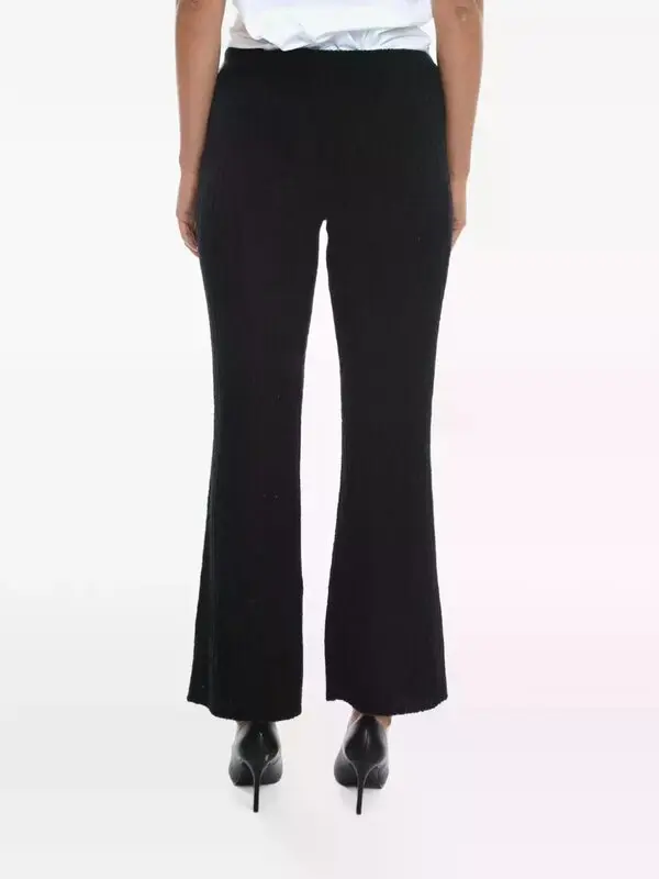 HERSKIND Ribbed Flared Trousers