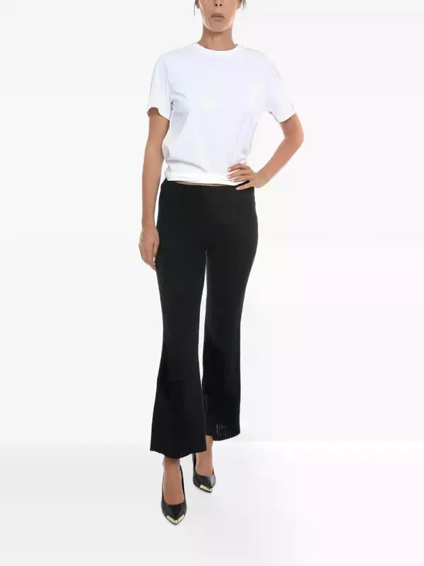 HERSKIND Ribbed Flared Trousers