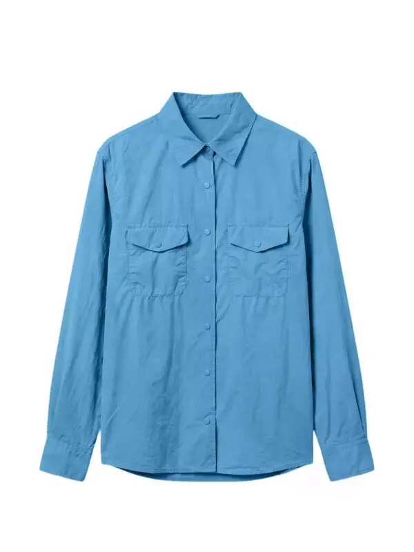 Aspesi Chest-pocket Shirt Jacket - Blue