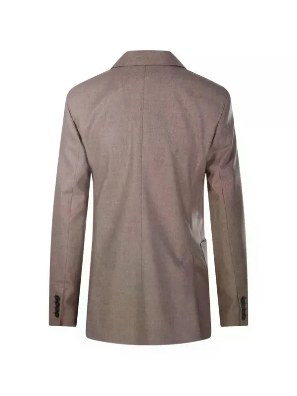 Max Mara Mélange-effect Double-breasted Blazer