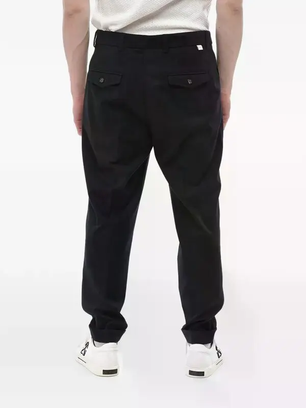 PAOLO PECORA Pleated Belt-loop Trousers