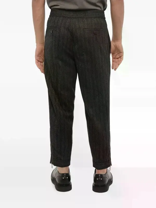 Neil Barrett Elasticated-waist Zipped-cuff Trousers